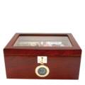 Glass Top Bubinga Cigar Humidor Showcase II | Cigar Star