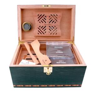 Blue Havana 150 Cigar Humidor with Digital Hygrometer | Cigar Star