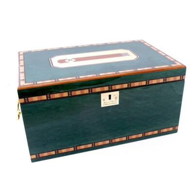 Blue Havana 150 Cigar Humidor with Digital Hygrometer | Cigar Star