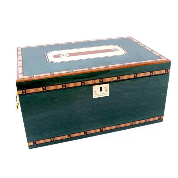 Blue Havana 150 Cigar Humidor with Digital Hygrometer | Cigar Star