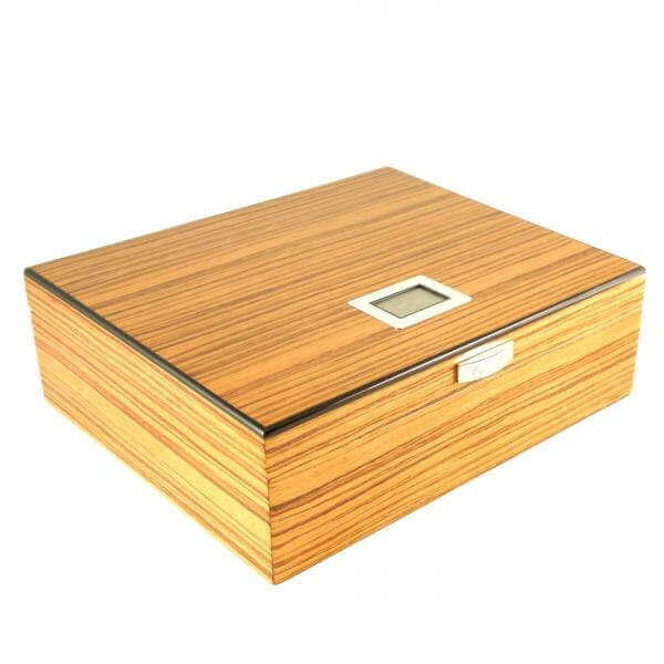 Blue Havana 150 Cigar Humidor with Digital Hygrometer | Cigar Star