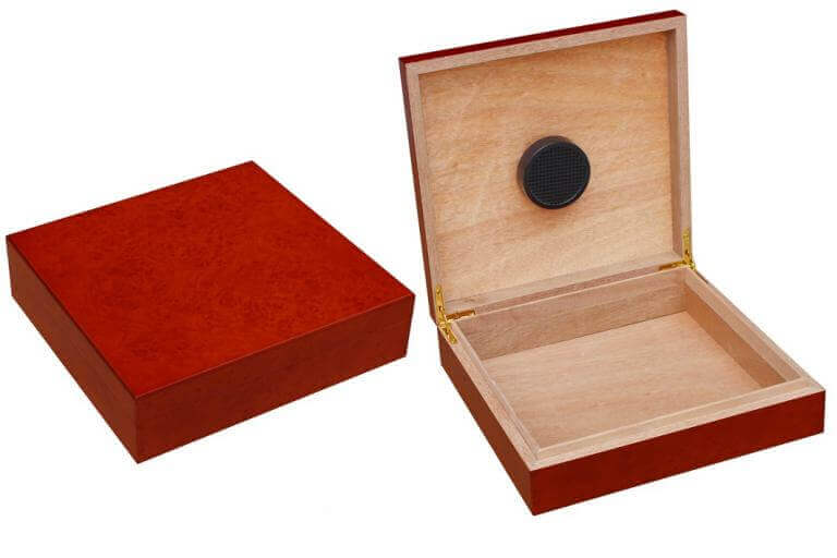 Small 20 Cigar Desktop / Travel Cigar Humidor | Cigar Star