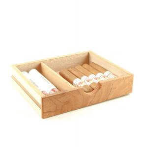 Small Spanish Cedar Tray with Divider for Cigar Humidors | Cigar Star