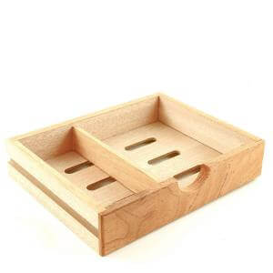 Small Spanish Cedar Tray with Divider for Cigar Humidors | Cigar Star