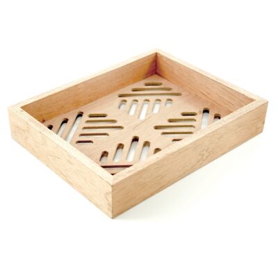 Spanish Cedar Tray with Divider for Cigar Humidors | Cigar Star