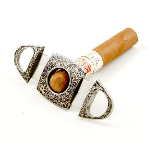 ORNATE CIGAR CUTTER | Cigar Star | Shipped From Canada