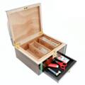 UCANA Cannabis Storage Humidor Ebony & Tamo Ash wood Includes 3 Bud ...