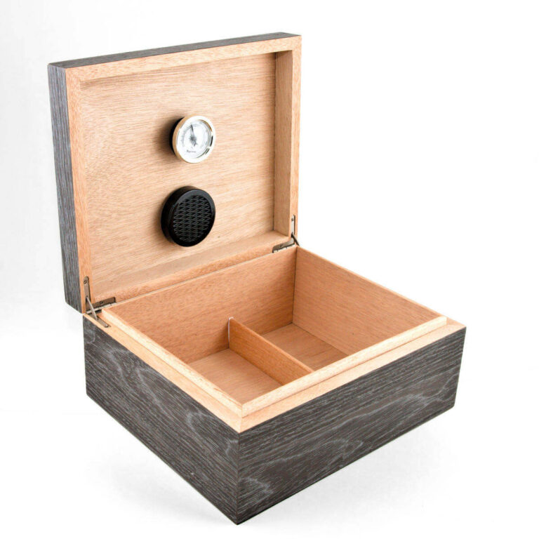 Where to Place a Humidifier in a Humidor | Glass Top & Cedar Tips