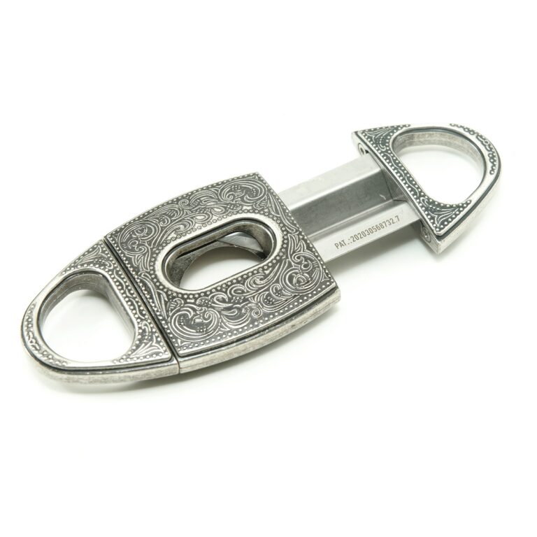 ORNATE V CUT CIGAR CUTTER | Cigar Star | From Canada
