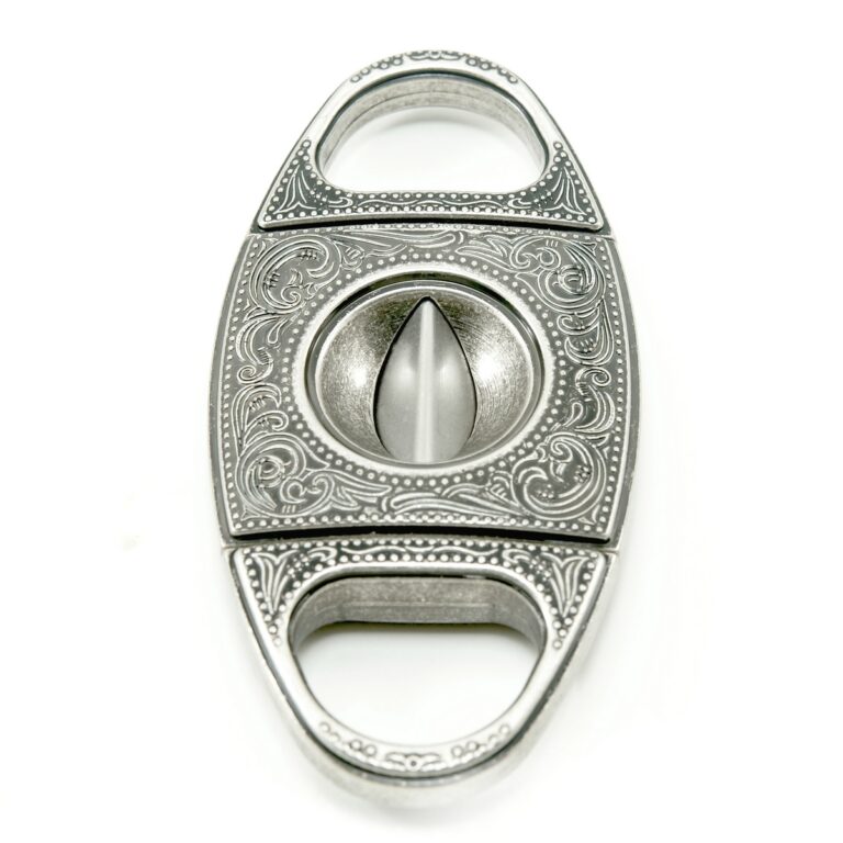 ORNATE V CUT CIGAR CUTTER | Cigar Star | From Canada