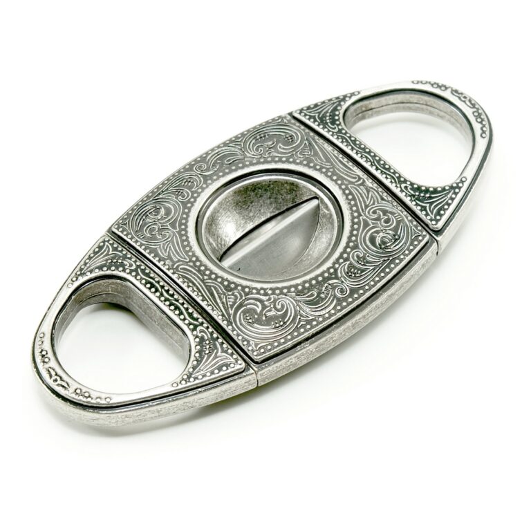 ORNATE V CUT CIGAR CUTTER | Cigar Star | From Canada