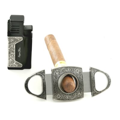 Cigar Cutter Lighter Gift Set | Cigar Star | Shipped From Canada